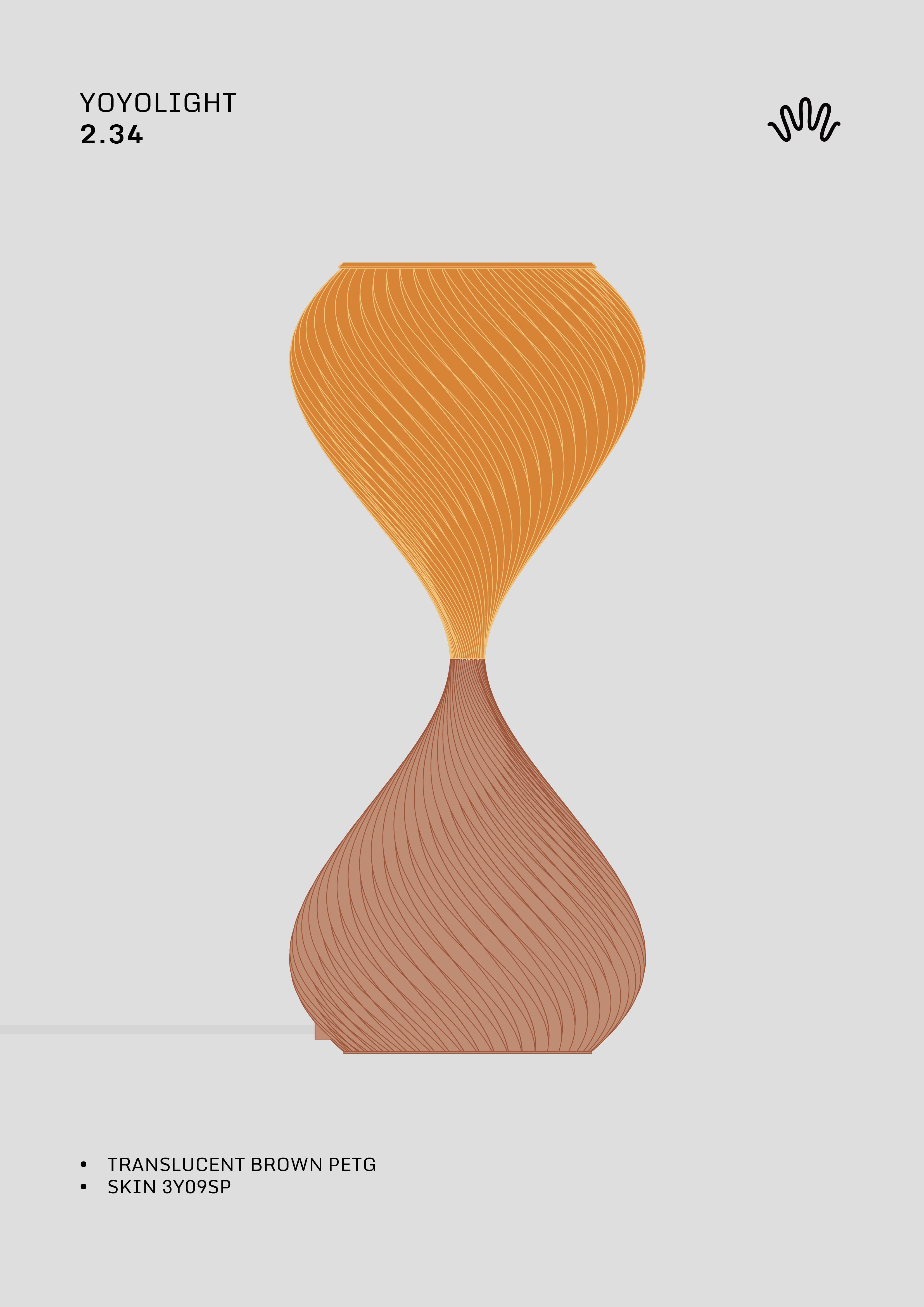 S2_34 Brown translucent & Skin – YOYO LIGHT